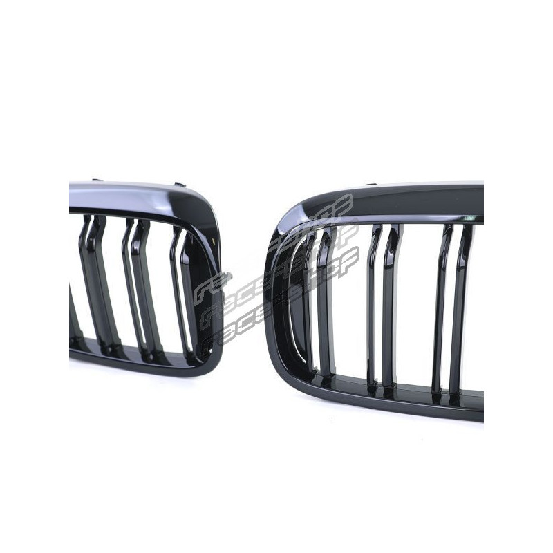 Radiator grille double bar gloss performance look suitable for BMW 5 ...