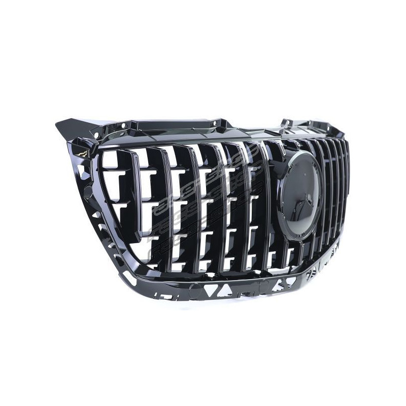 Sport Radiator Grill Black Gloss for Mercedes Sprinter W906 Facelift 13 ...