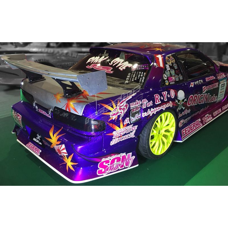 Origin Labo +55mm Rear Fenders for Nissan Silvia PS13 | races-shop.com