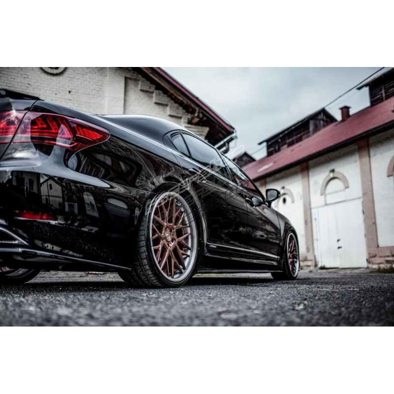 Side Skirts Diffusers Lexus LS Long Wheelbase Mk4 Facelift | races-shop.com