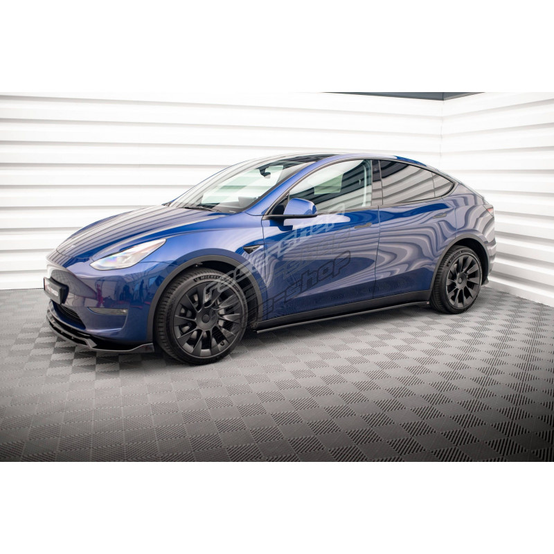 Side Skirts Diffusers V.2 Tesla Model Y | 221,70 € | races-shop.com