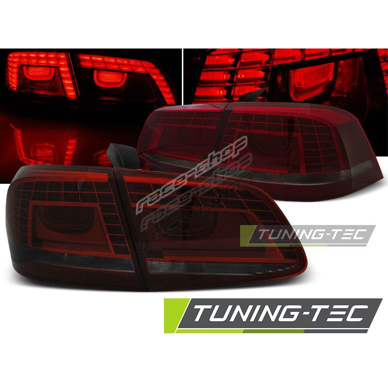 LED TAIL LIGHTS RED SMOKE for VW PASSAT B7 SEDAN 10.10-10.14 | races ...